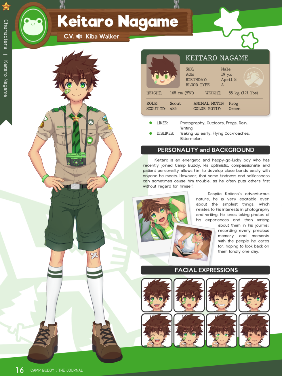 Camp Buddy: The Journal | BLits Games